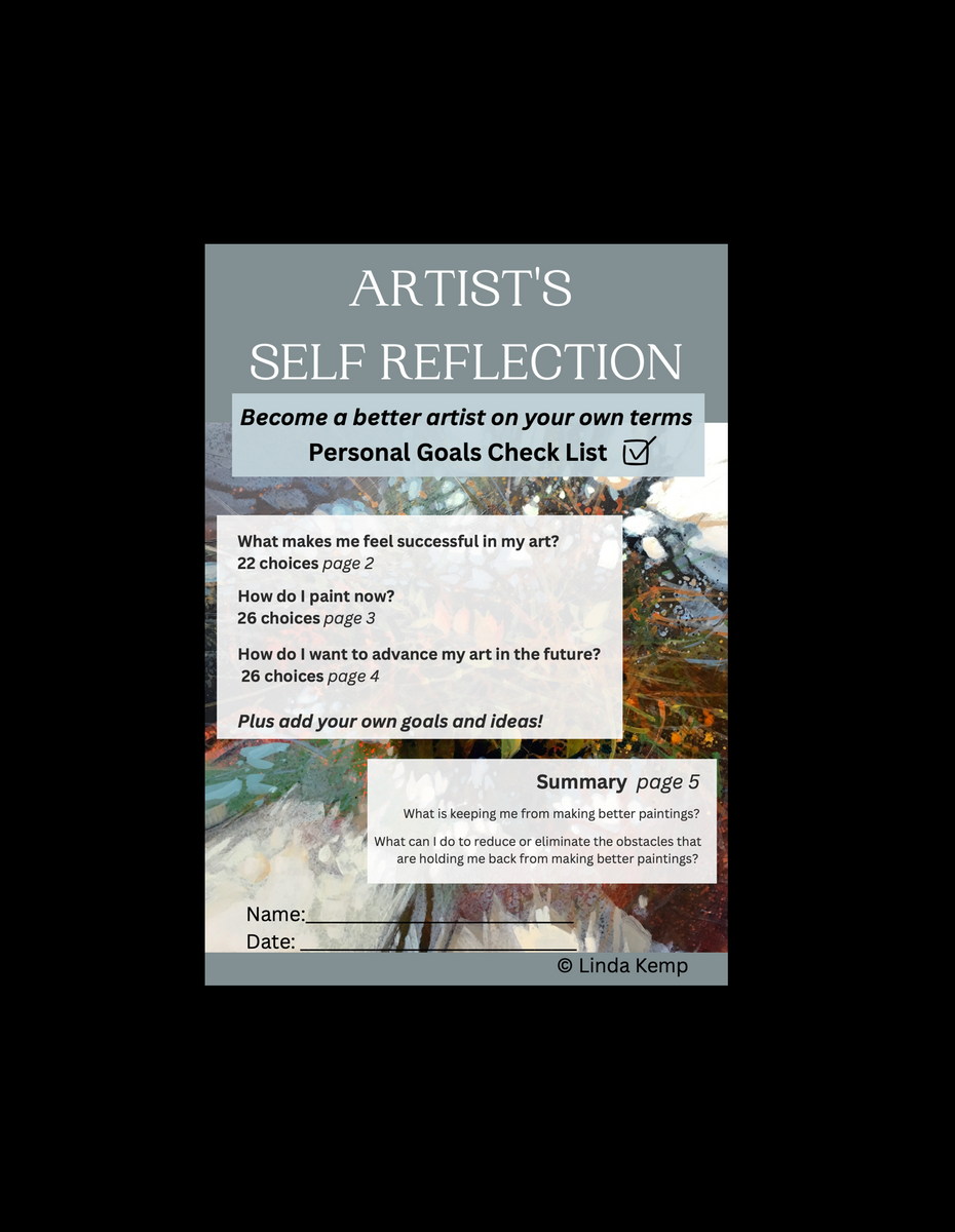 Artist's Self Reflection - Free Checklists – Linda Kemp Fine Art